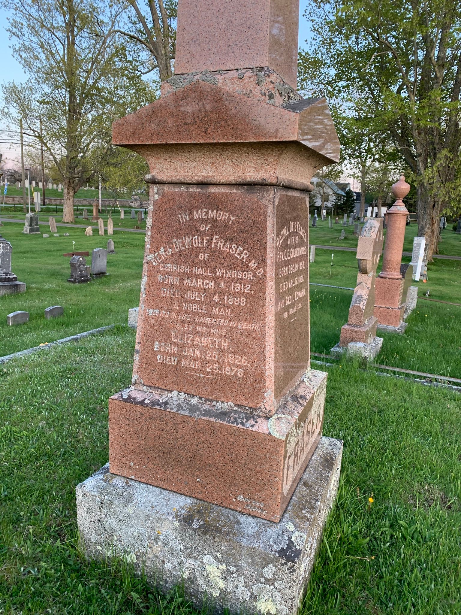 Dr. Benjamin DeWolfe Fraser - West Hants Historical Society